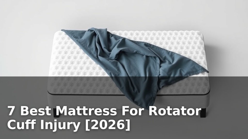 7 Best Mattress For Rotator Cuff Injury [2026]