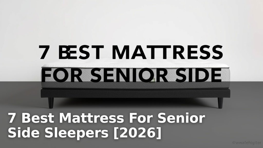 7 Best Mattress For Senior Side Sleepers [2026]